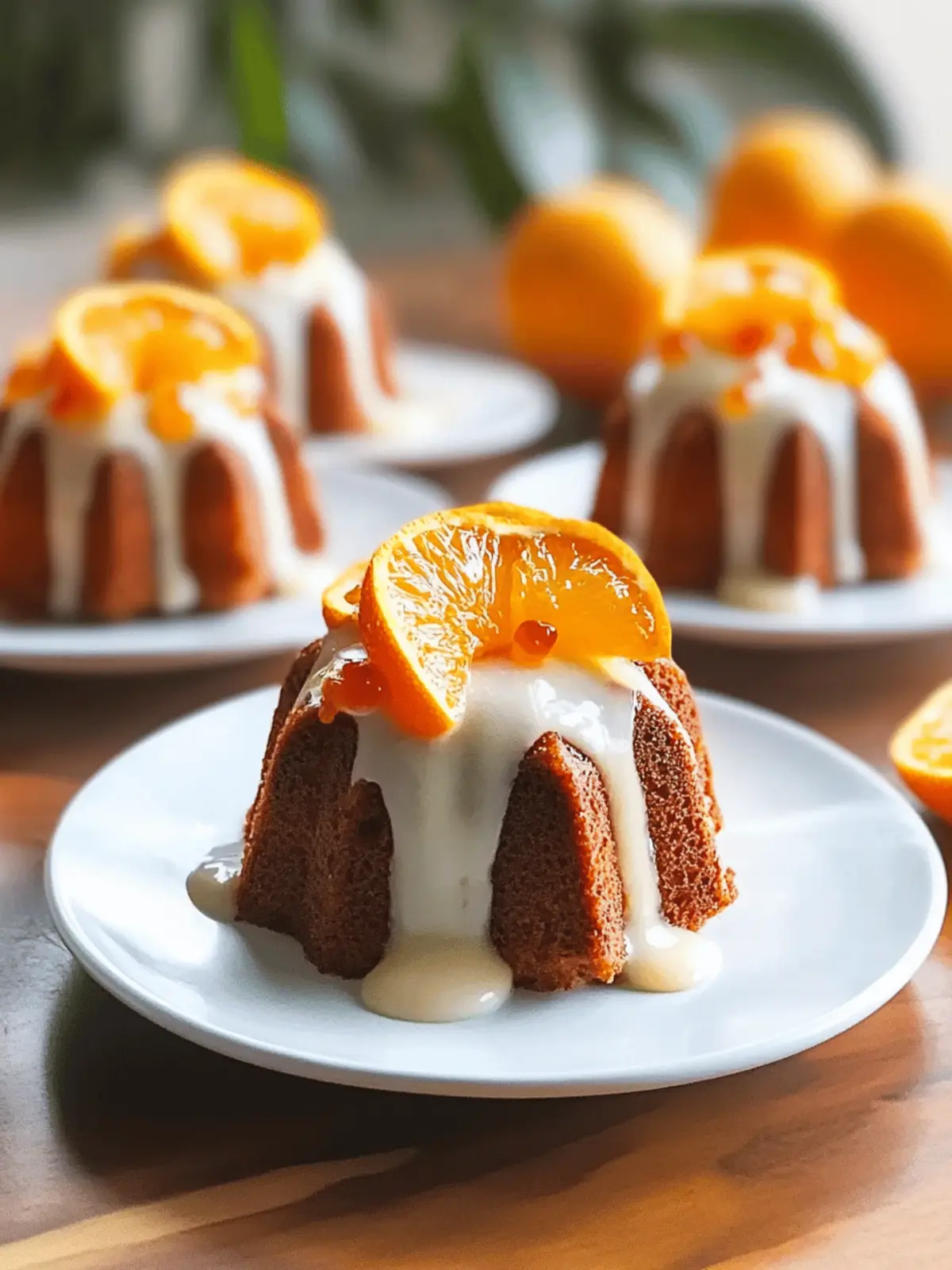 Delightful Cara Cara Orange Mini Bundt Cakes for Every Occasion