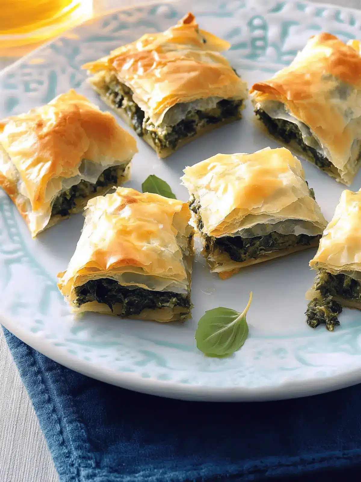 Irresistible Spanakopita Bites: Crunchy Greek Delights!