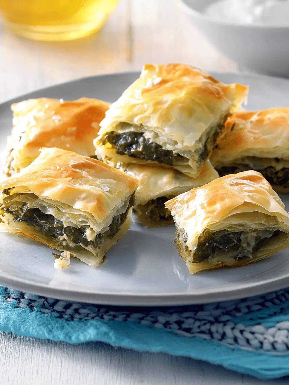 Irresistible Spanakopita Bites: Crunchy Greek Delights!