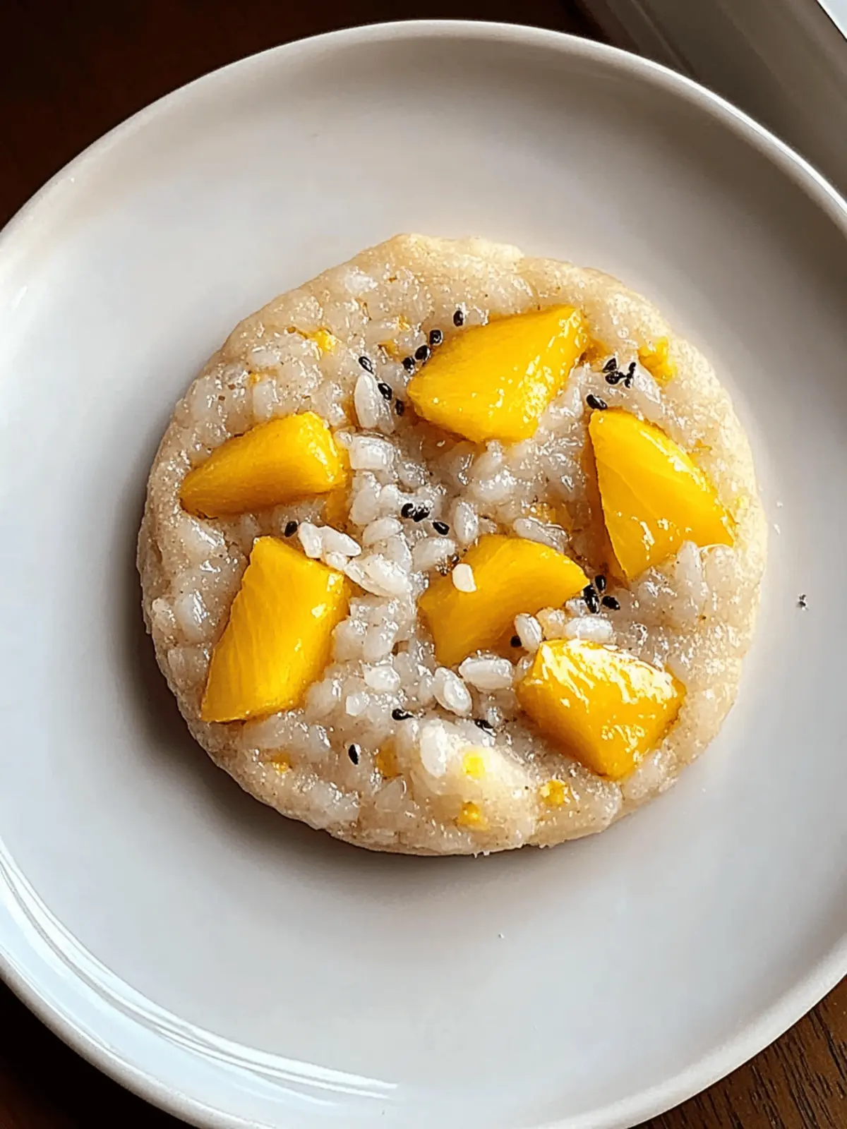 Delicious Mango Sticky Rice Cookies You Can't Resist