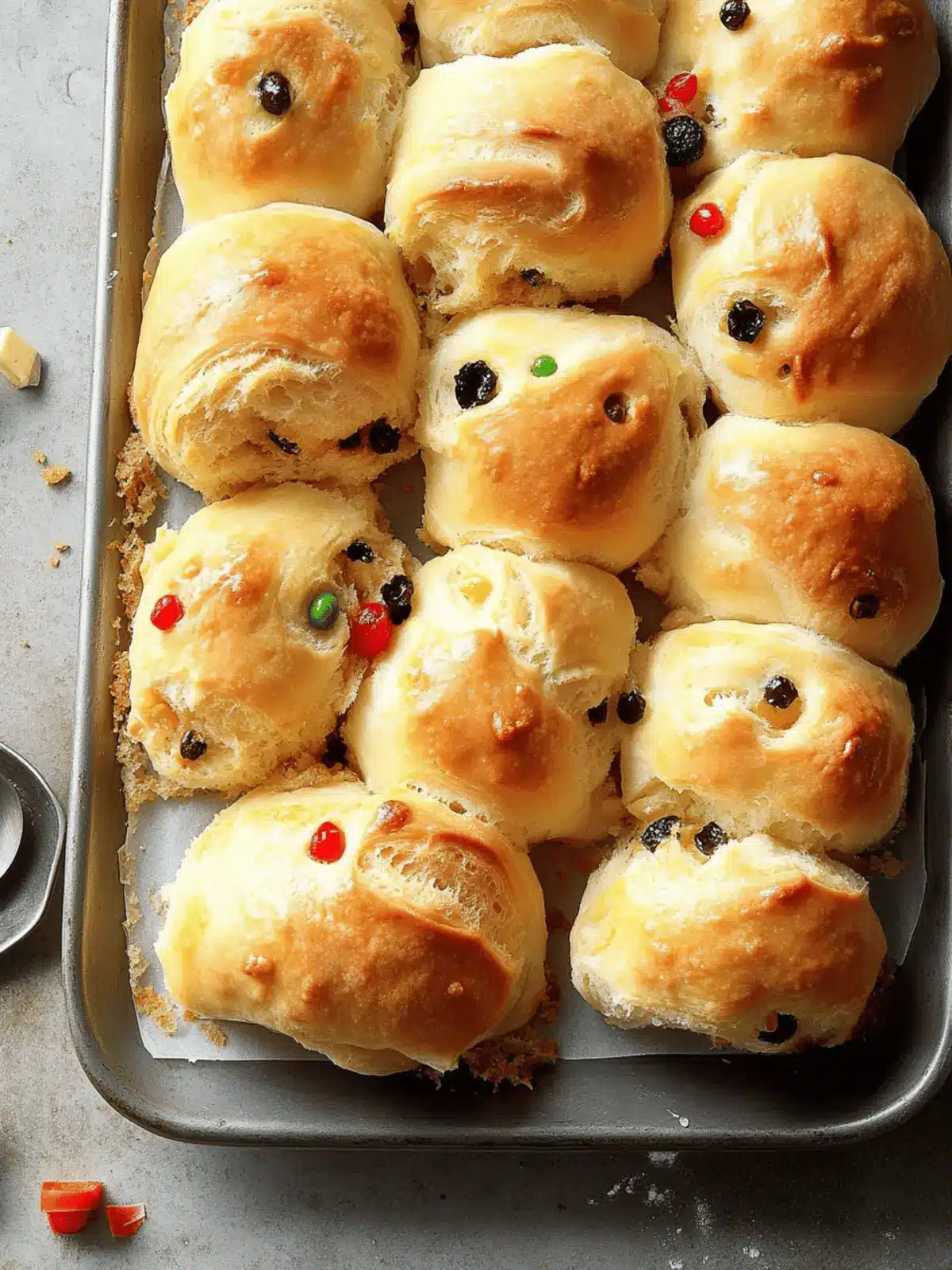 Irresistible Stollen Butter Rolls for Cozy Home Baking