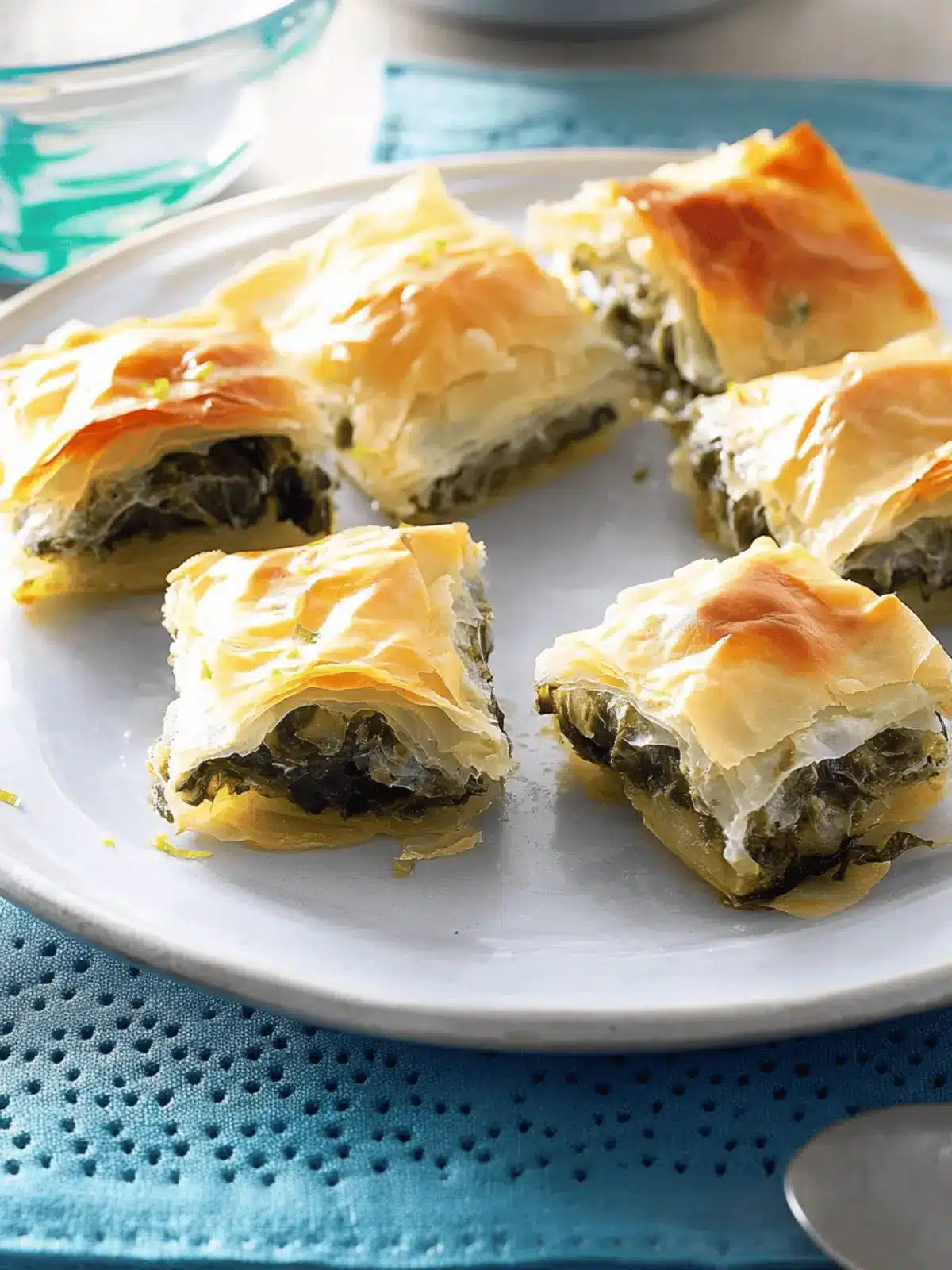 Irresistible Spanakopita Bites: Crunchy Greek Delights!
