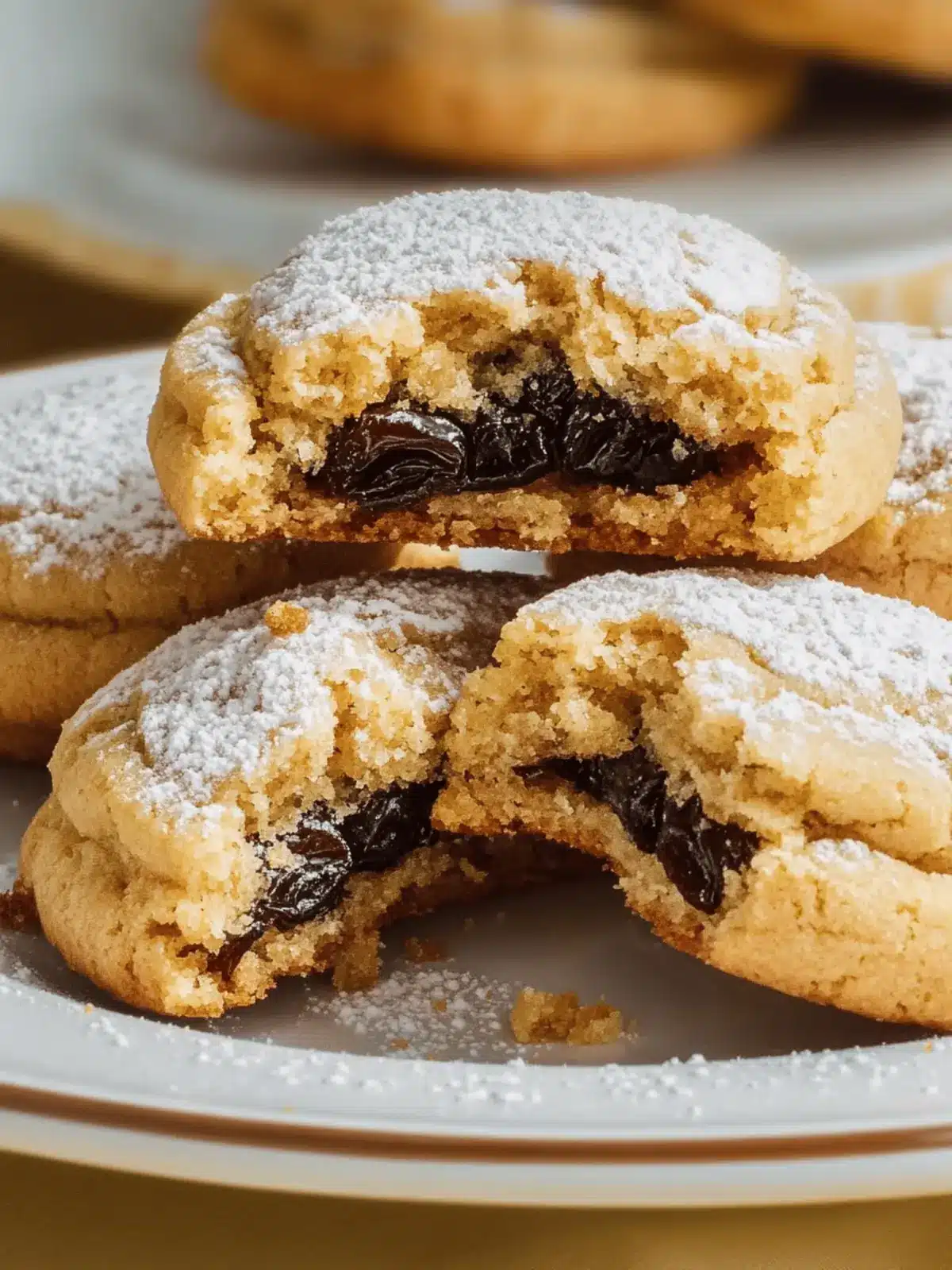 Irresistible Soft and Buttery Date Filled Cookies Delight