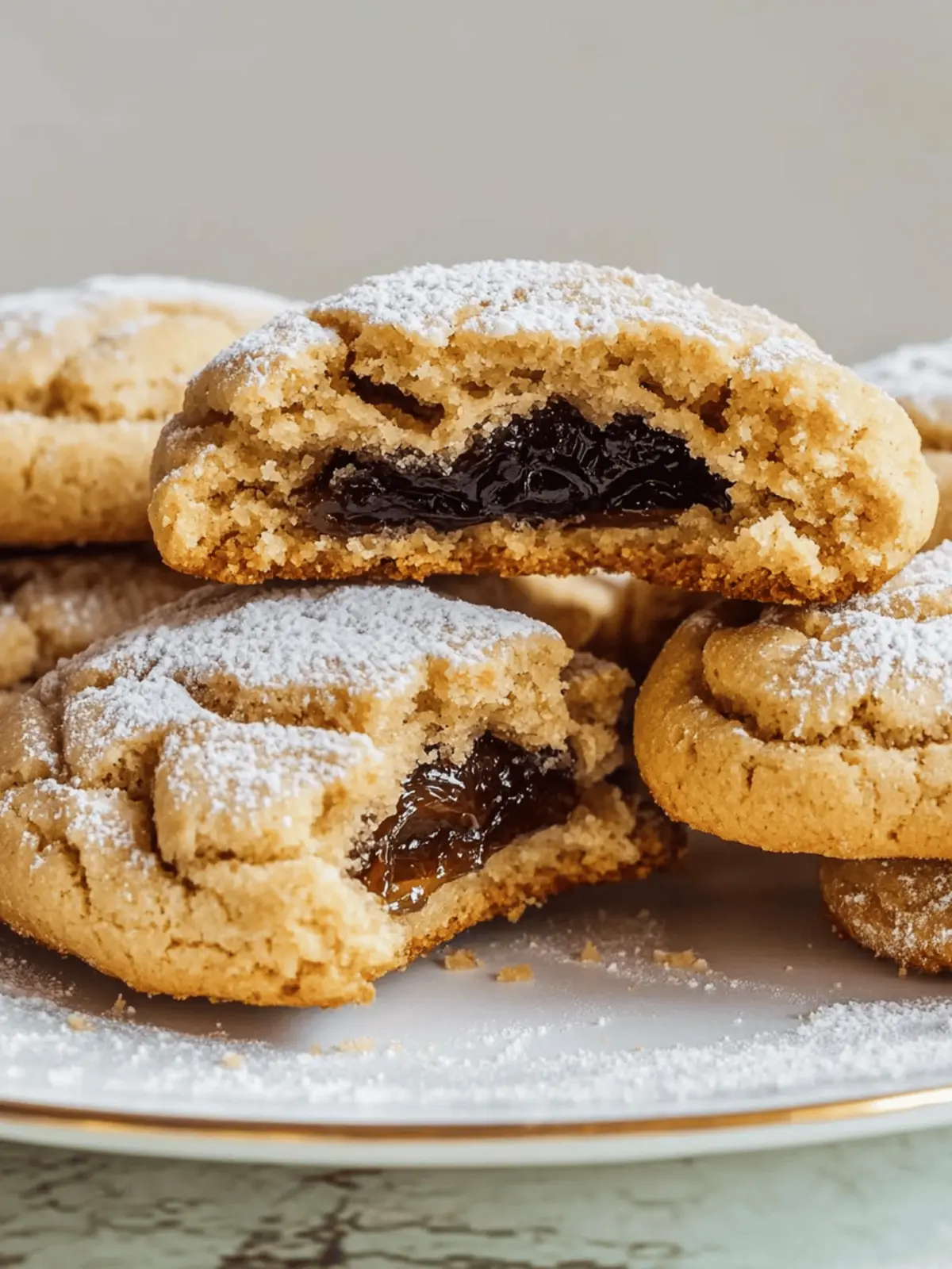 Irresistible Soft and Buttery Date Filled Cookies Delight