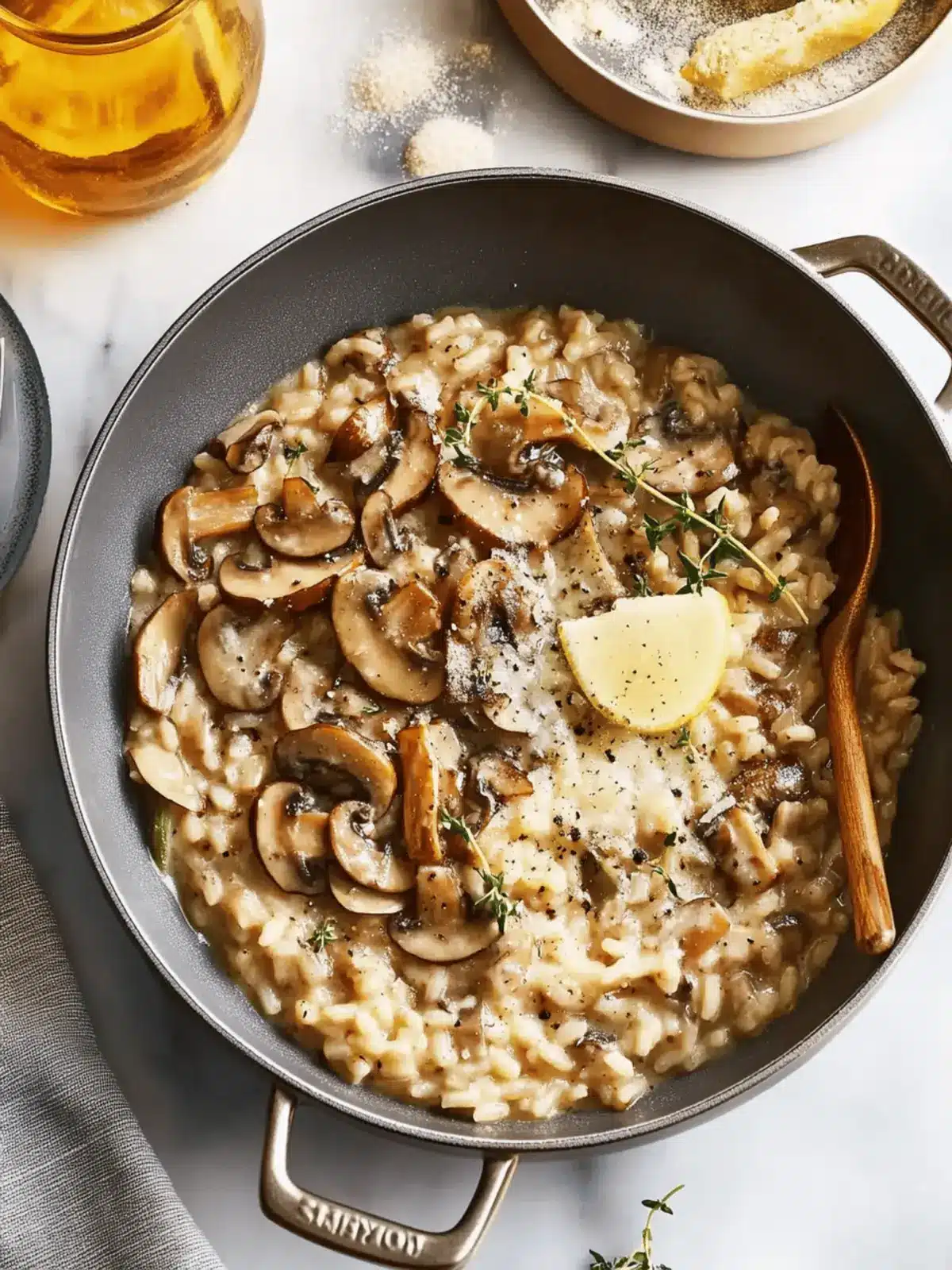 Irresistible Mushroom Risotto: Creamy Comfort in Every Bite