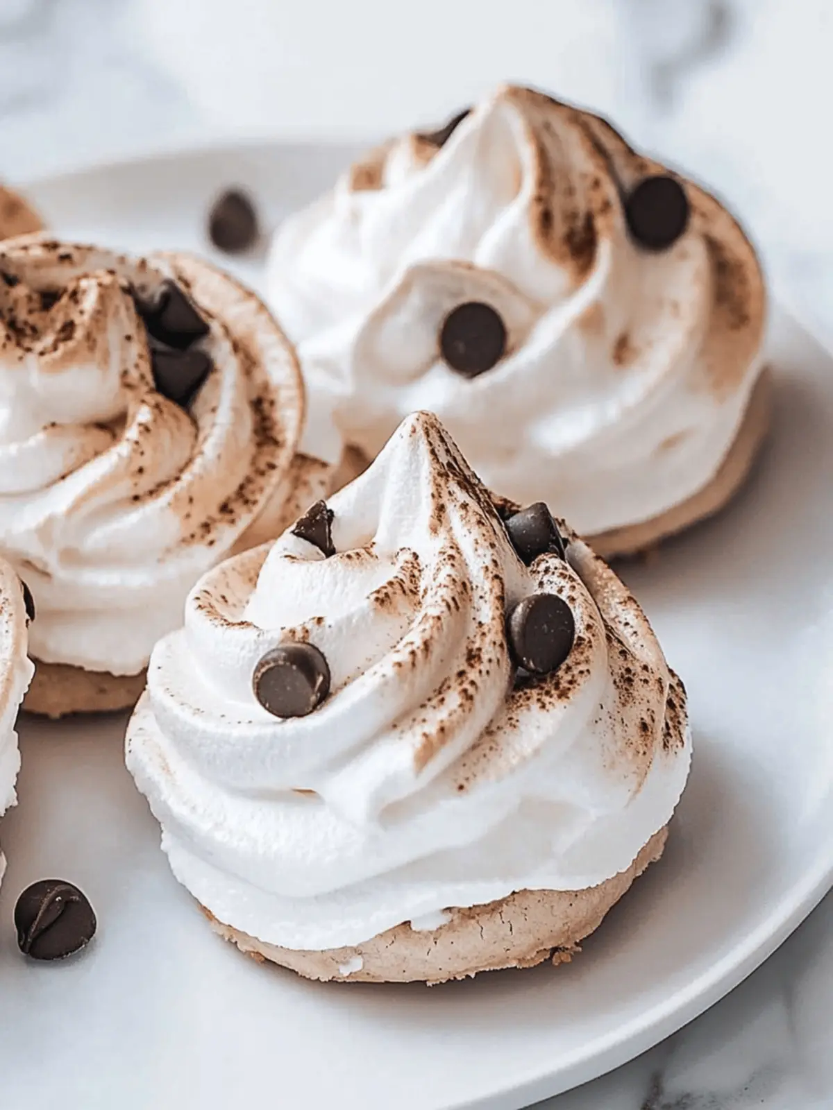 Irresistible Chocolate Chip Meringue Cookies Recipe