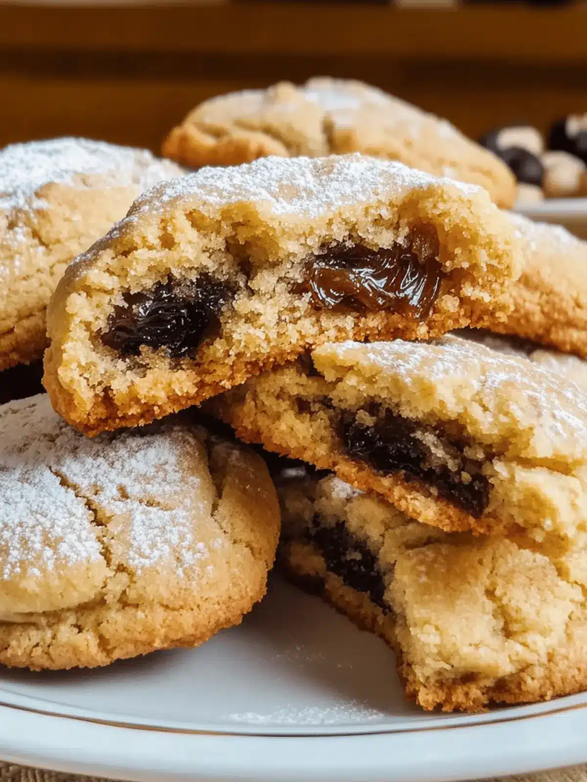 Irresistible Soft and Buttery Date Filled Cookies Delight