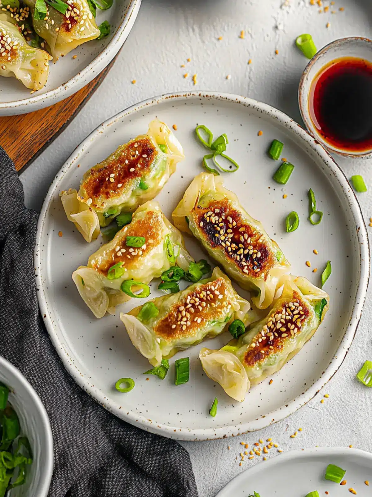 Delicious Wrapped Dumplings with Tofu: Light and Flavorful Delight