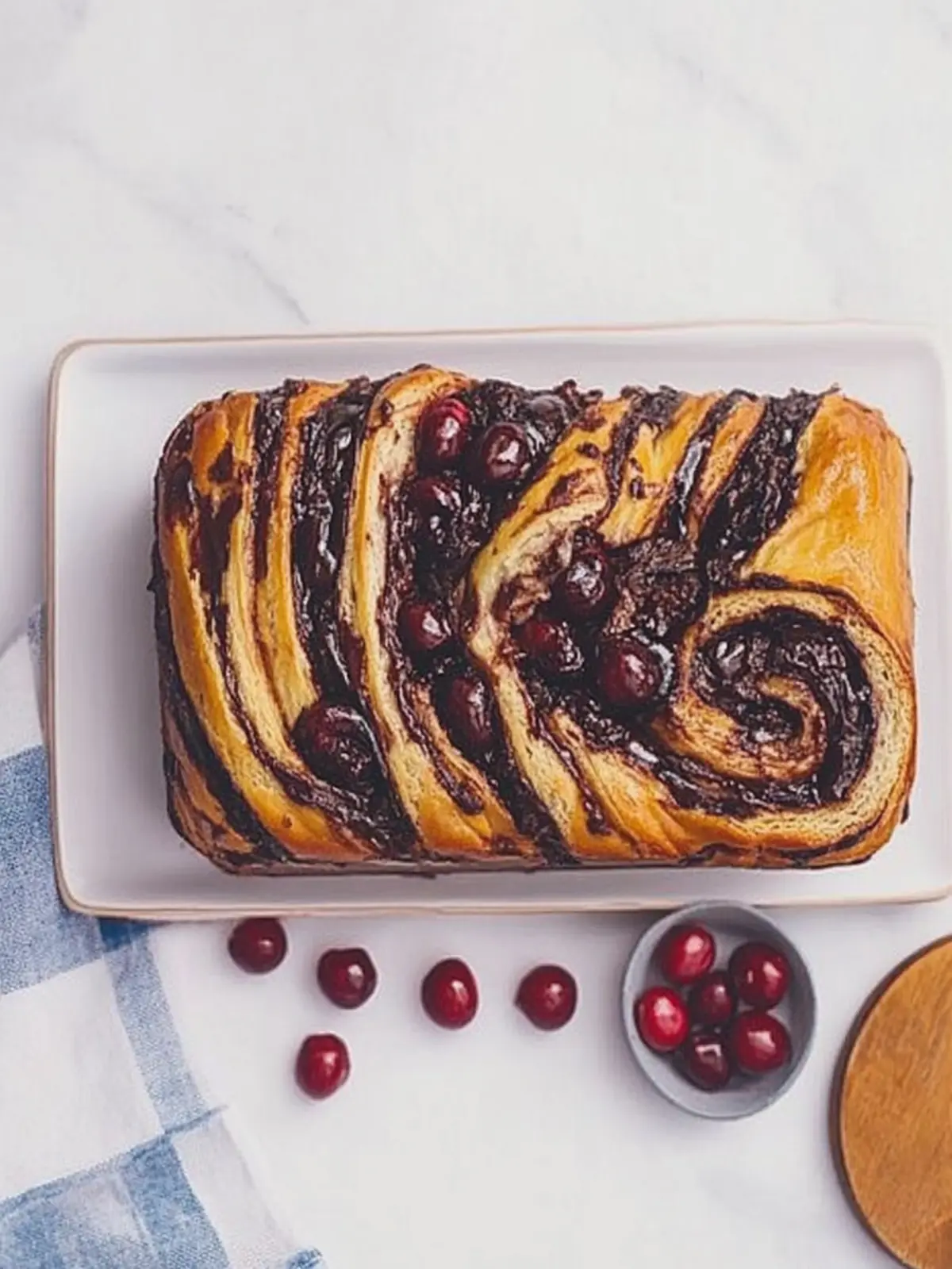 Irresistible Chocolate Cherry Babka: A Baking Delight