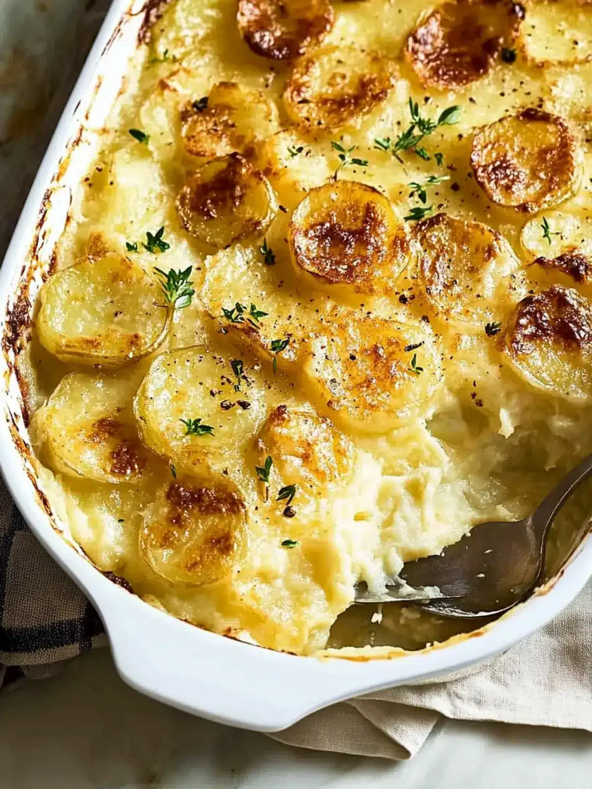 Irresistible Dauphinoise Potatoes With Creamy Layers