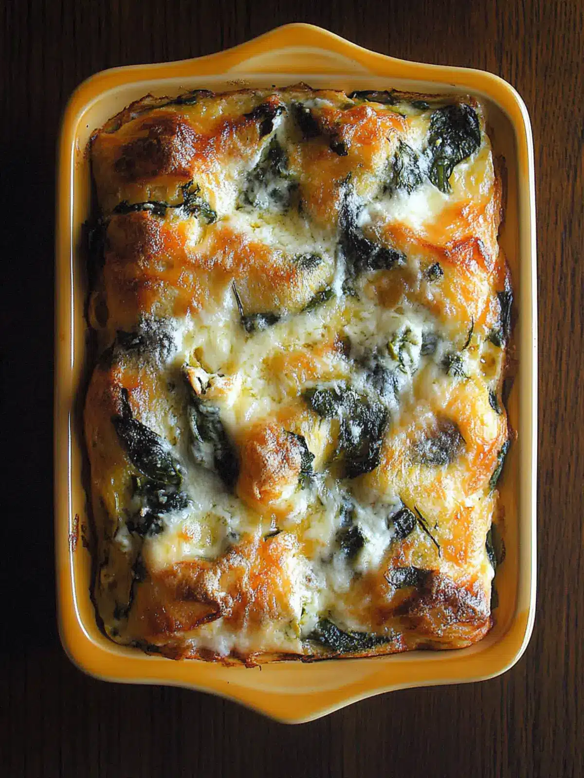 Delicious Spinach and Gruyère Breakfast Strata for Cozy Mornings