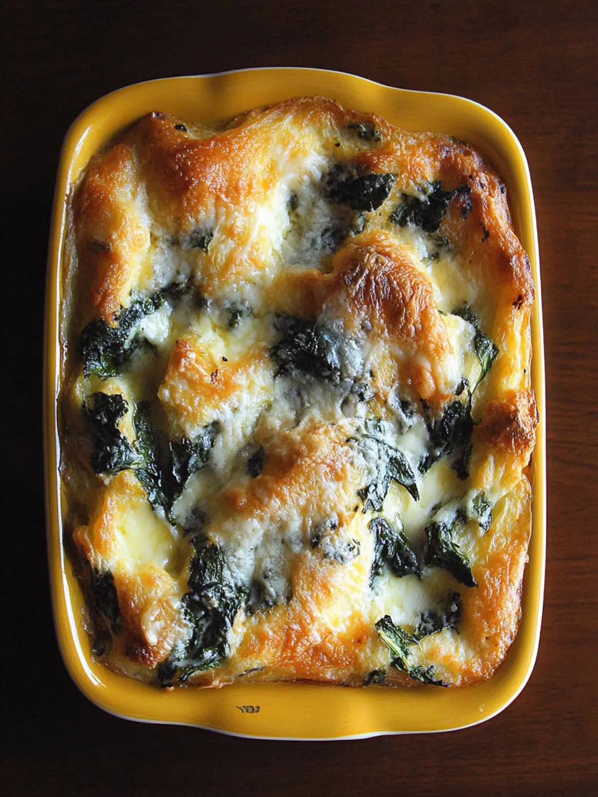 Delicious Spinach and Gruyère Breakfast Strata for Cozy Mornings