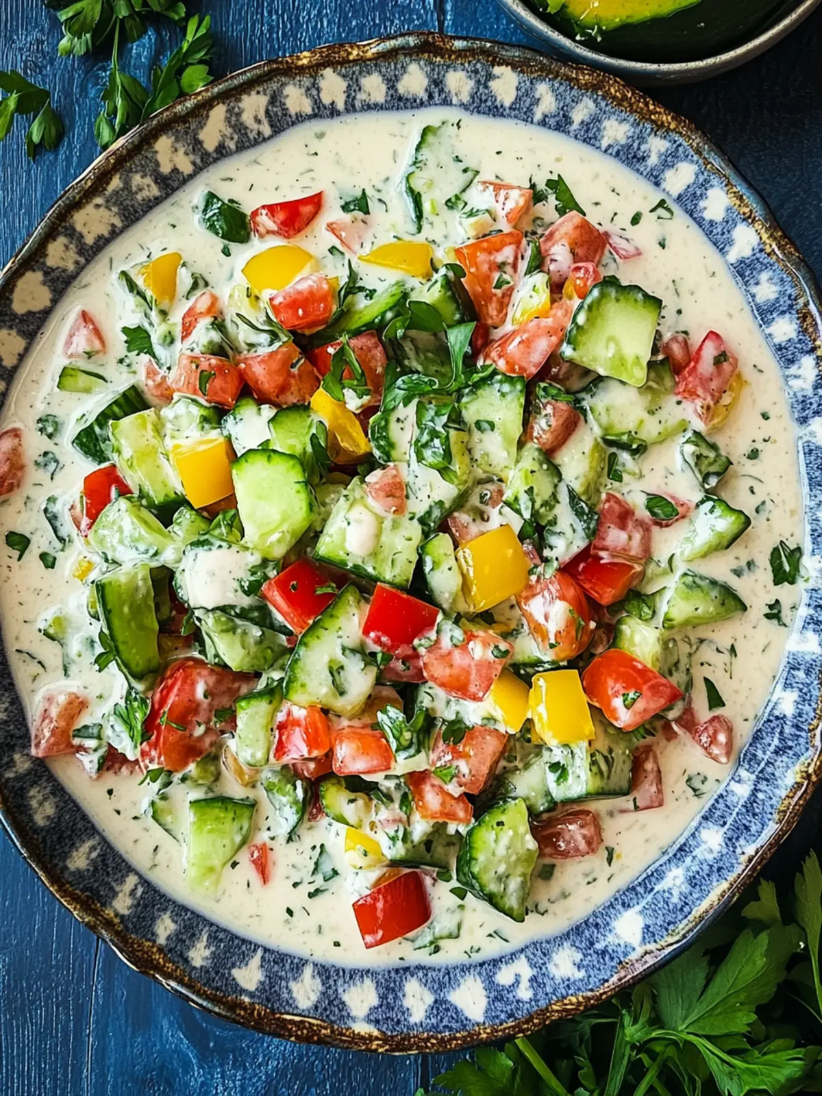 Irresistible Tahini Salad: A Fresh and Delicious Delight