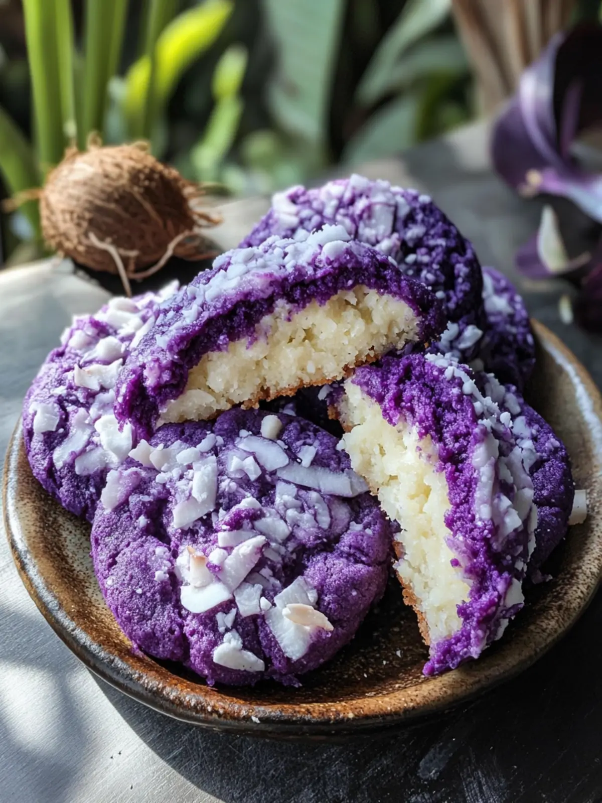 Ultimate Coconut Ube Besito Cookies: Irresistibly Delicious!