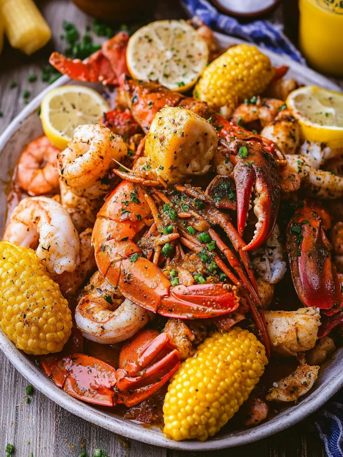 Cajun Seafood Boil with Garlic Butter Sauce: Ultimate Deliciousness