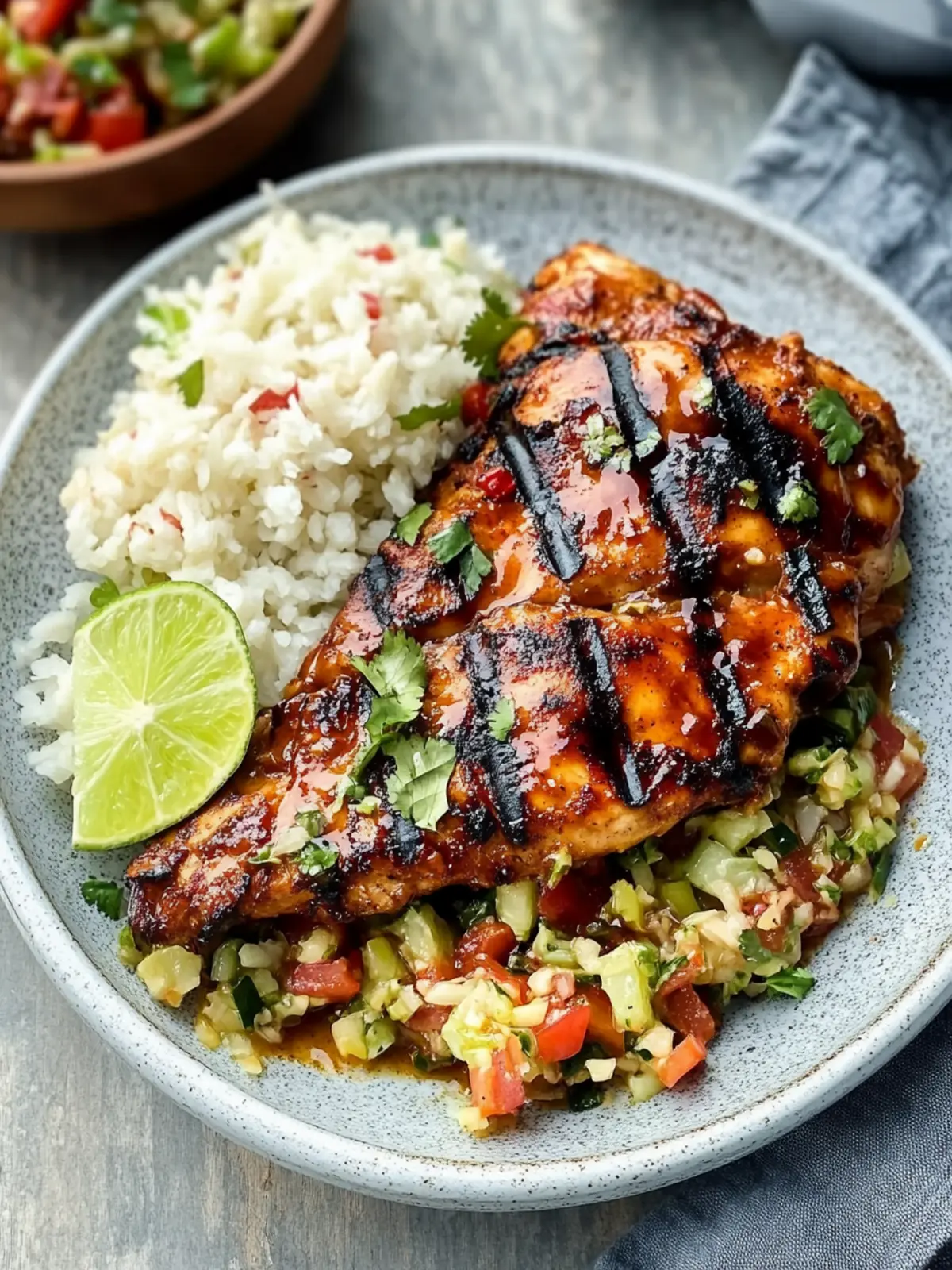 Irresistible Chipotle Honey Lime Chicken with Creamy Coleslaw