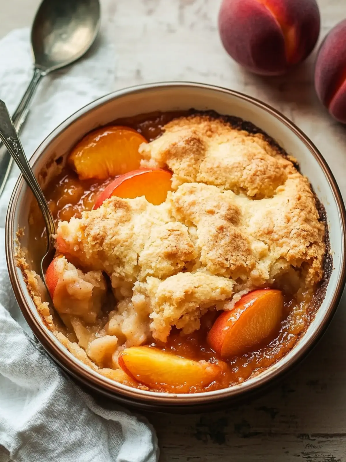 Ultimate Old Fashioned Peach Cobbler That’s Irresistibly Delicious