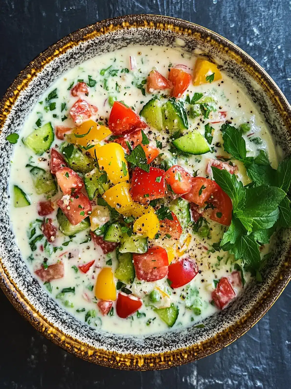 Irresistible Tahini Salad: A Fresh and Delicious Delight