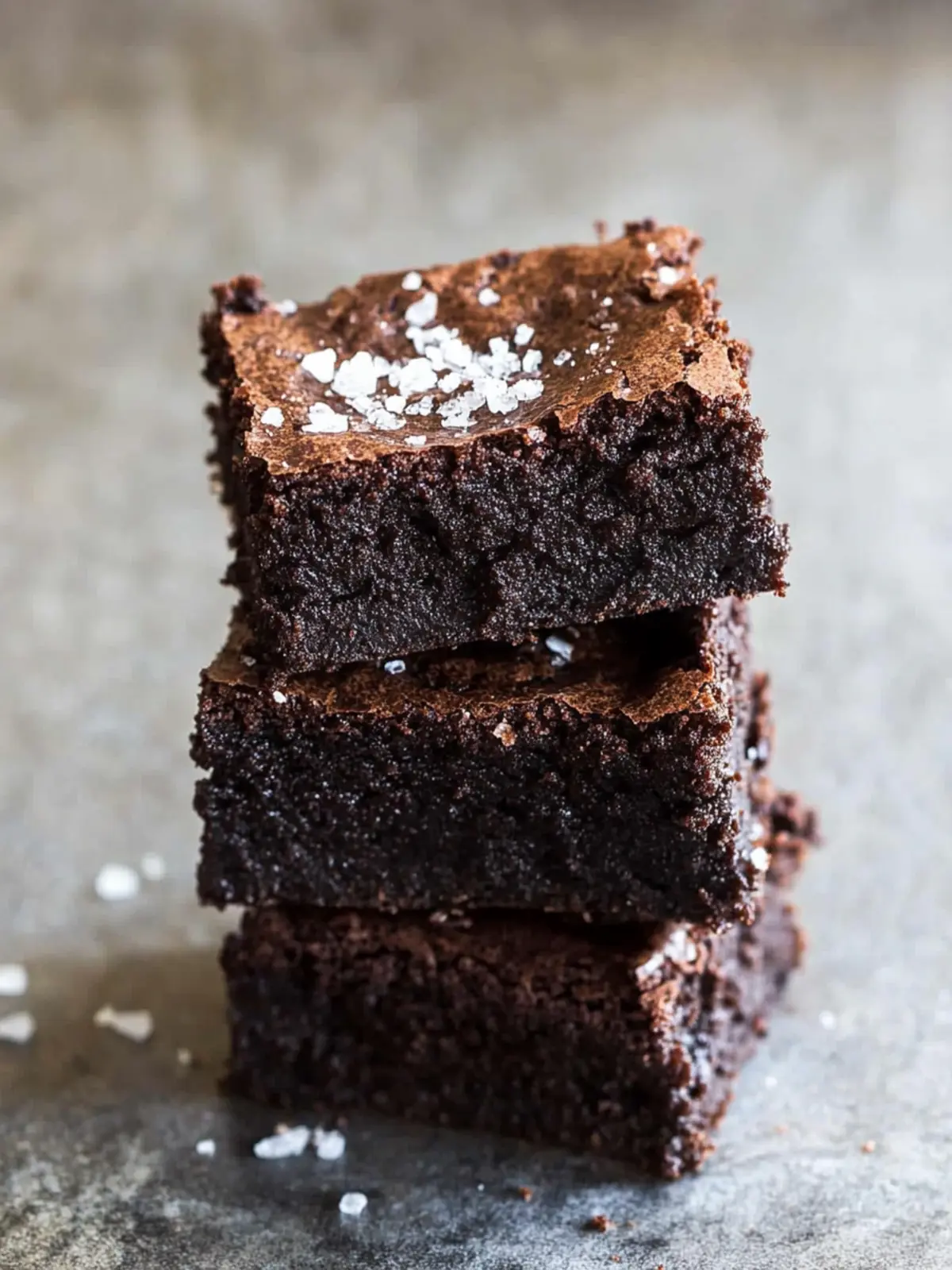 Irresistible Fudgy Sea Salt Brownies You Can Easily Make