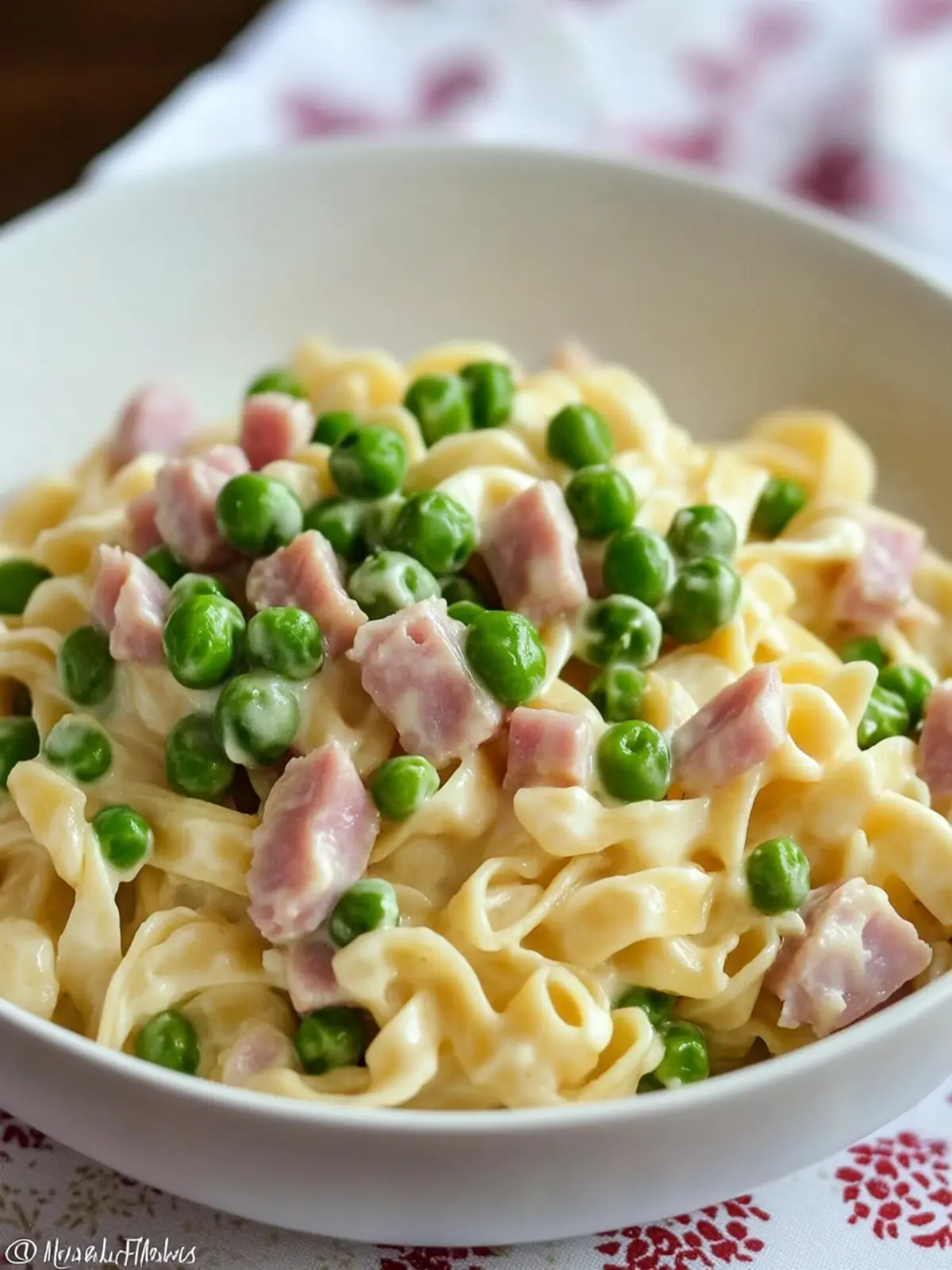 Creamy Ham Pasta with Peas: Ultimate Quick Comfort Food