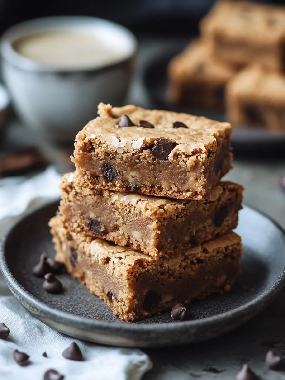Irresistible Chewy Chai Blondies: A Delicious Treat