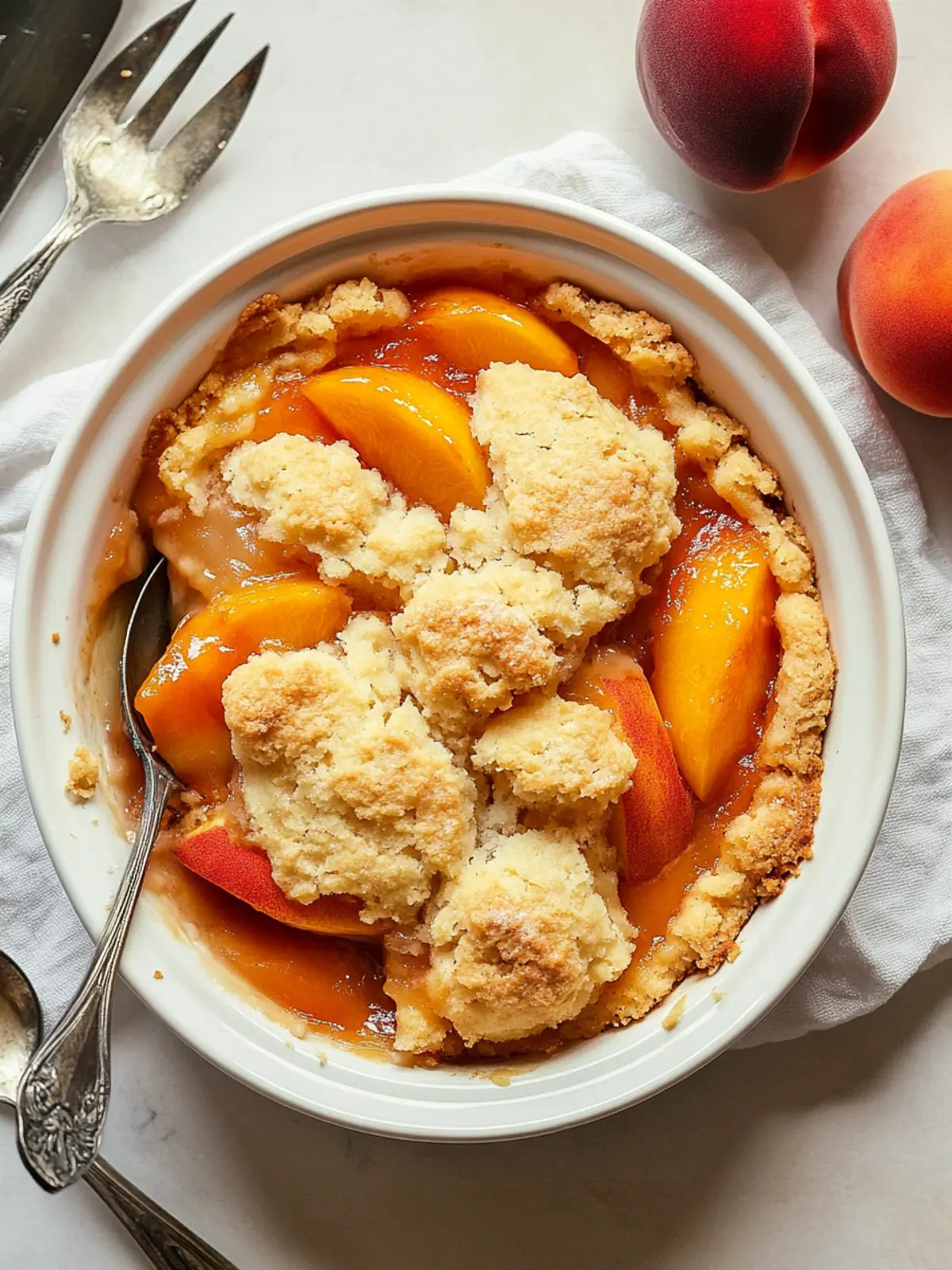Ultimate Old Fashioned Peach Cobbler That’s Irresistibly Delicious