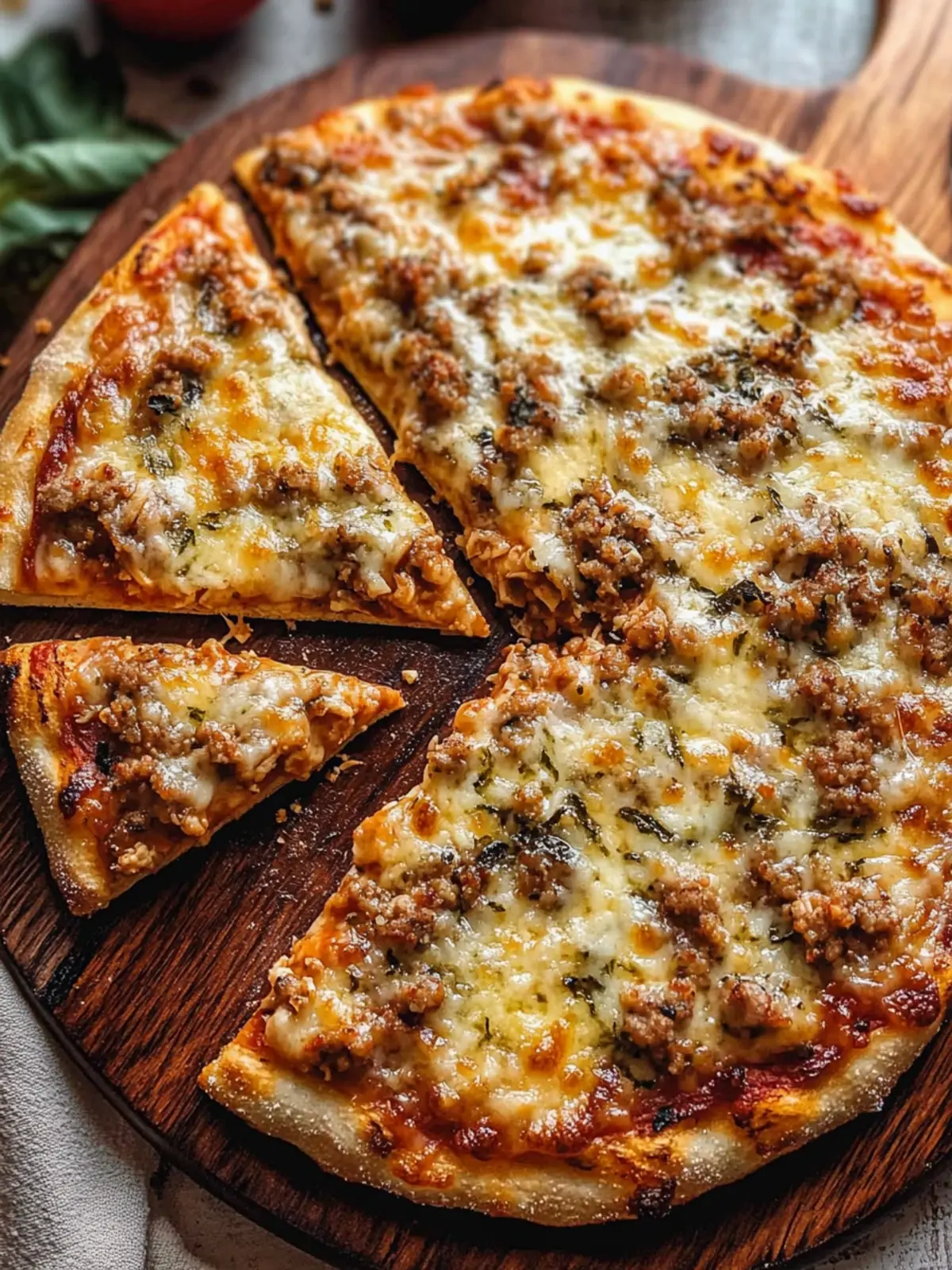 Ground Chicken Pizza Crust: A Delicious, Easy Meal You'll Love