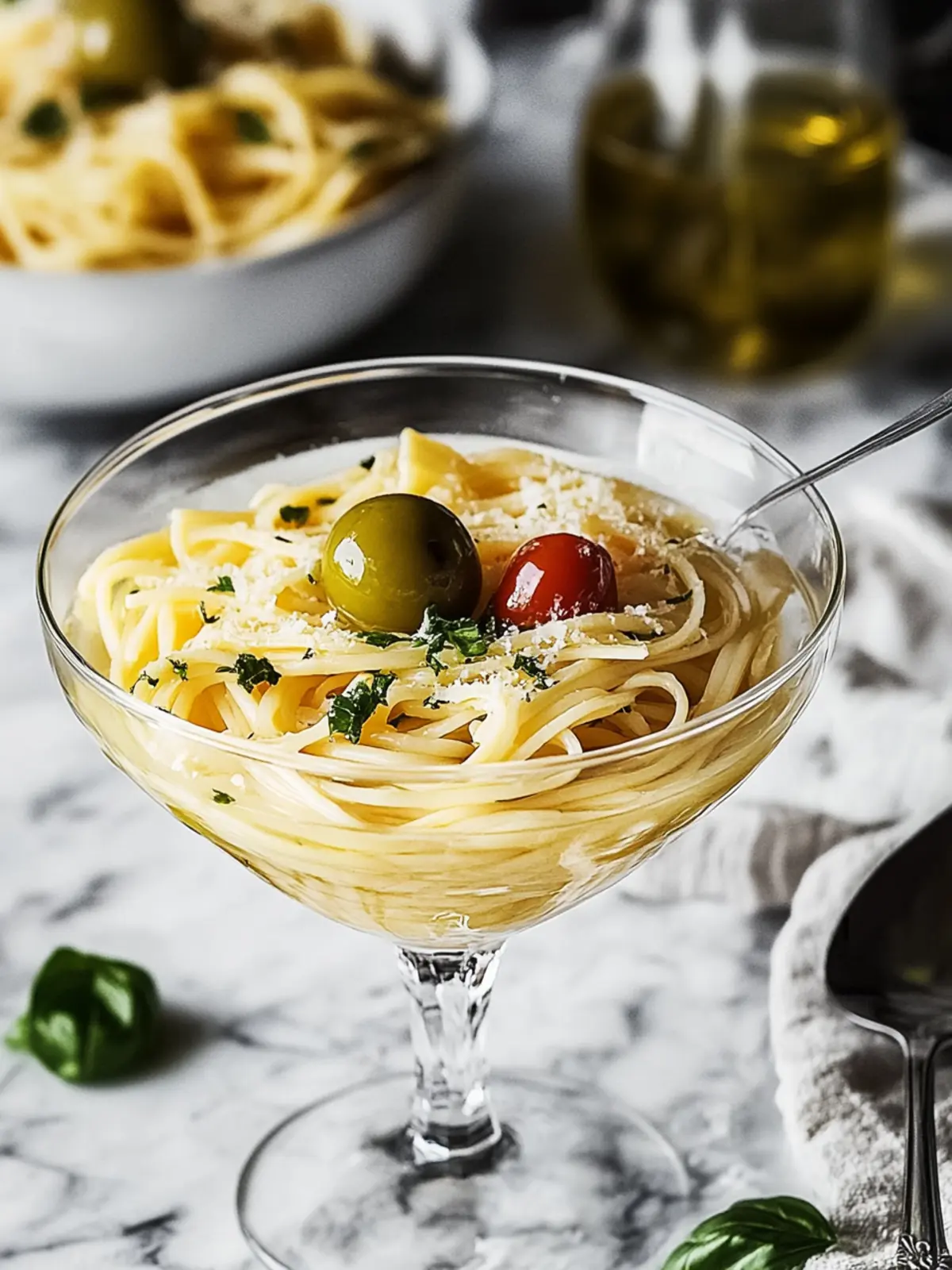 Ultimate Dirty Martini Pasta: Irresistible Creamy Delight