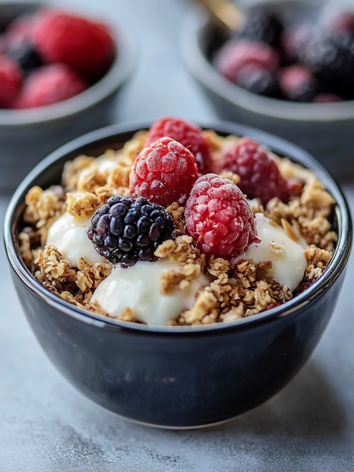 Irresistible High Protein Breakfast Crumble to Energize Your Day