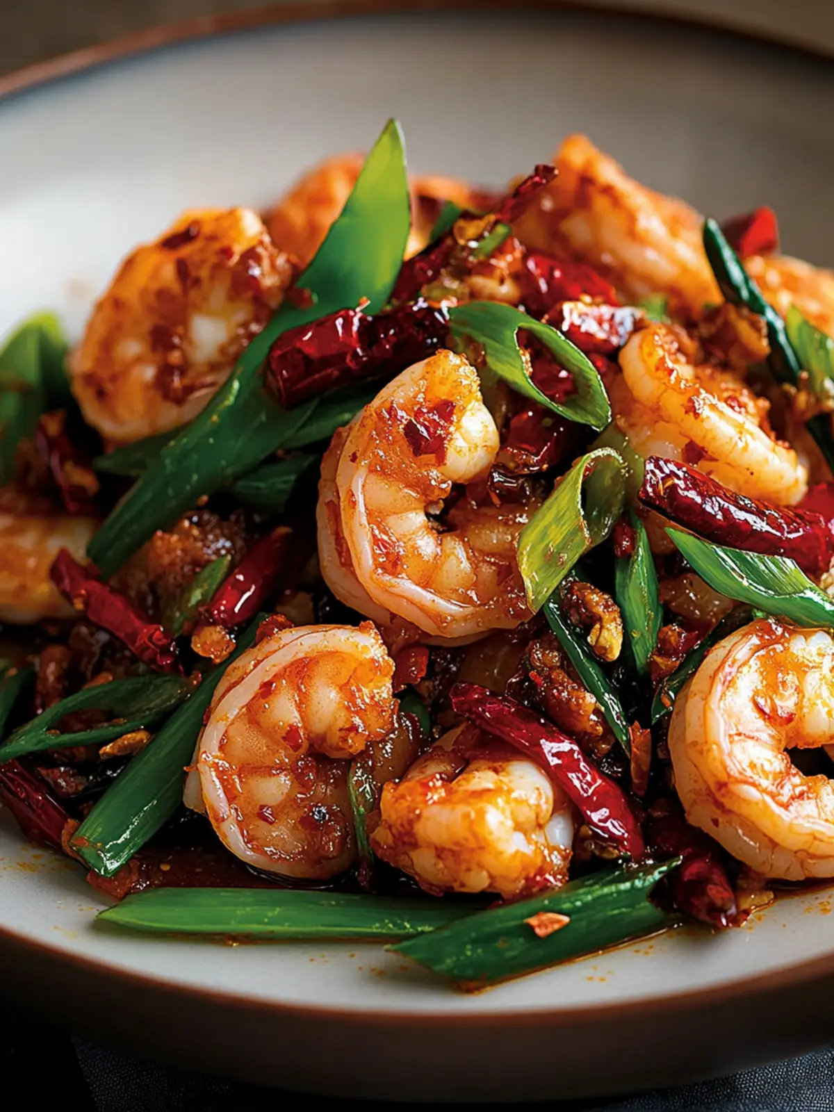 Irresistible Sichuan Chilli Prawns for a Delicious Feast