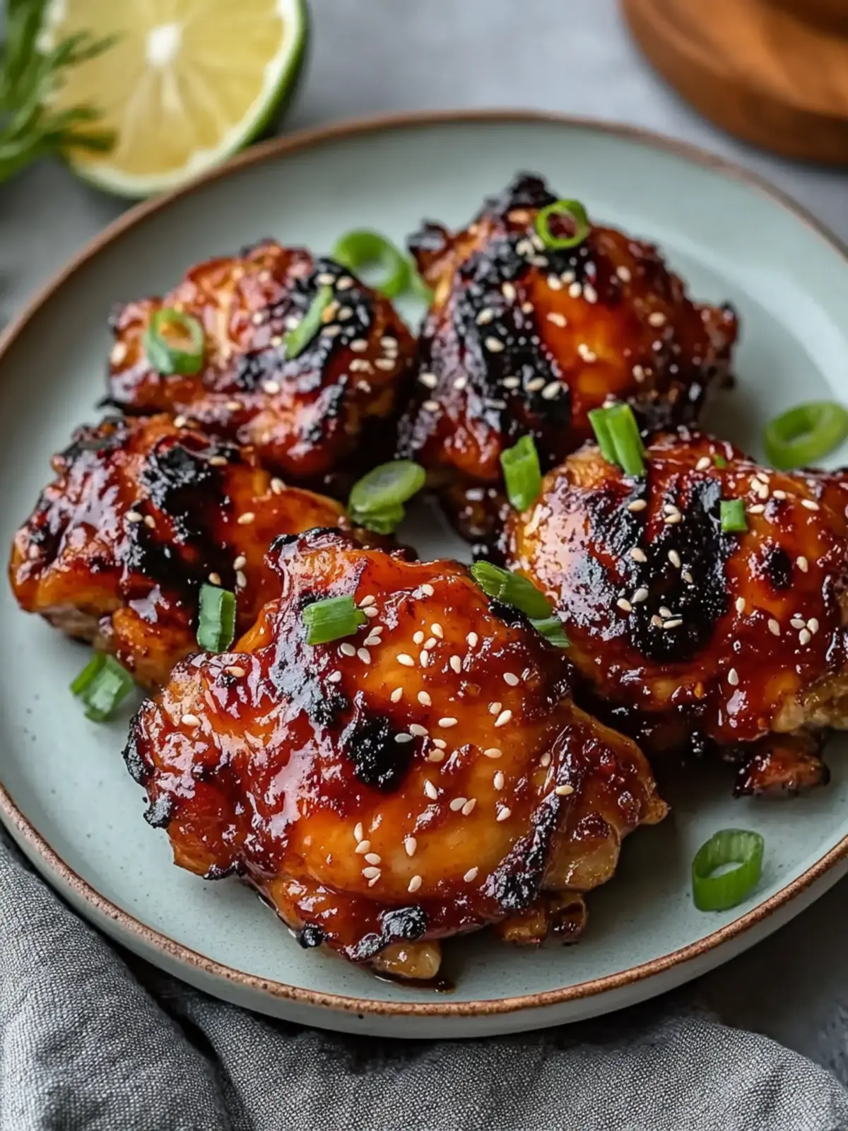 Irresistible Crispy Japanese BBQ Chicken Thighs You'll Crave