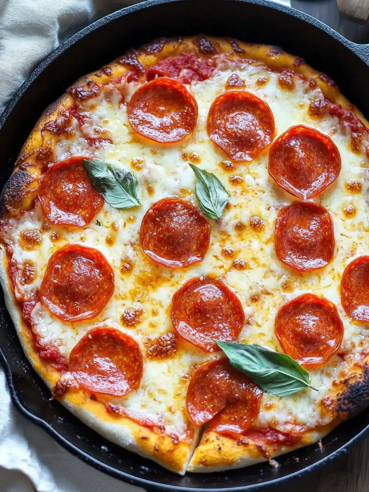 Ultimate Cast Iron Pan Pizza: Delicious and Easy Recipe