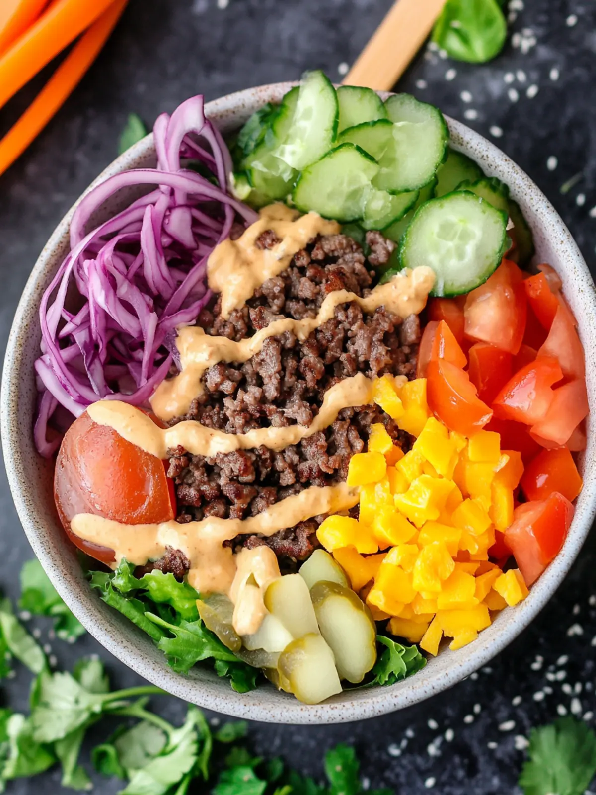 Irresistible High Protein Cheeseburger Bowls You'll Love