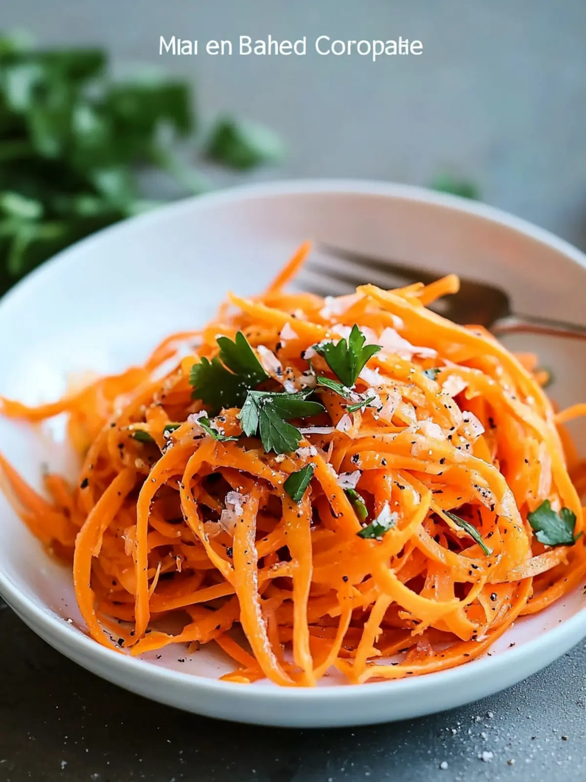 Irresistible Fermented Shaved Carrot Salad for Flavor Lovers