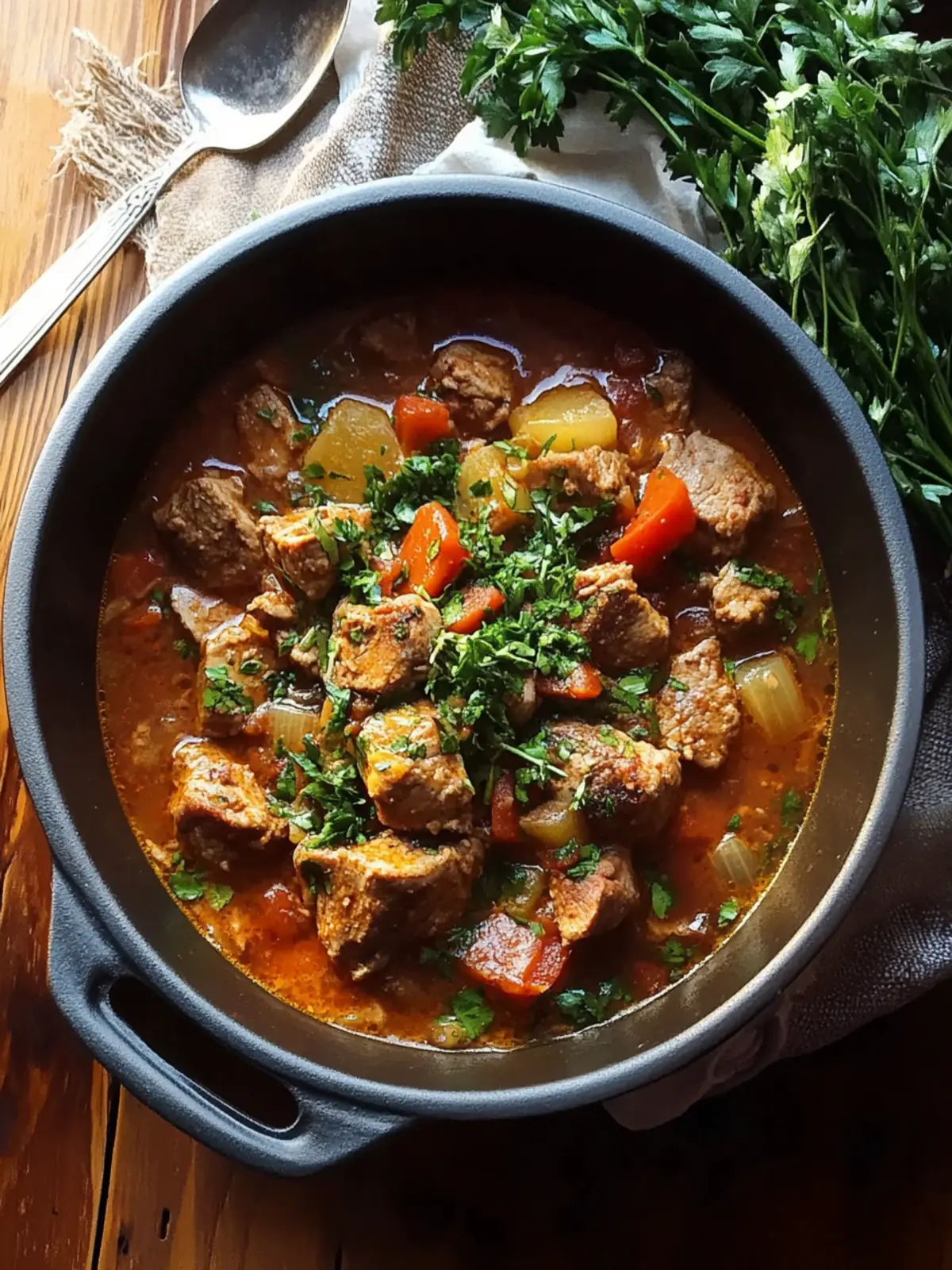 Irresistible Tuscan Pork Stew That Heats the Soul