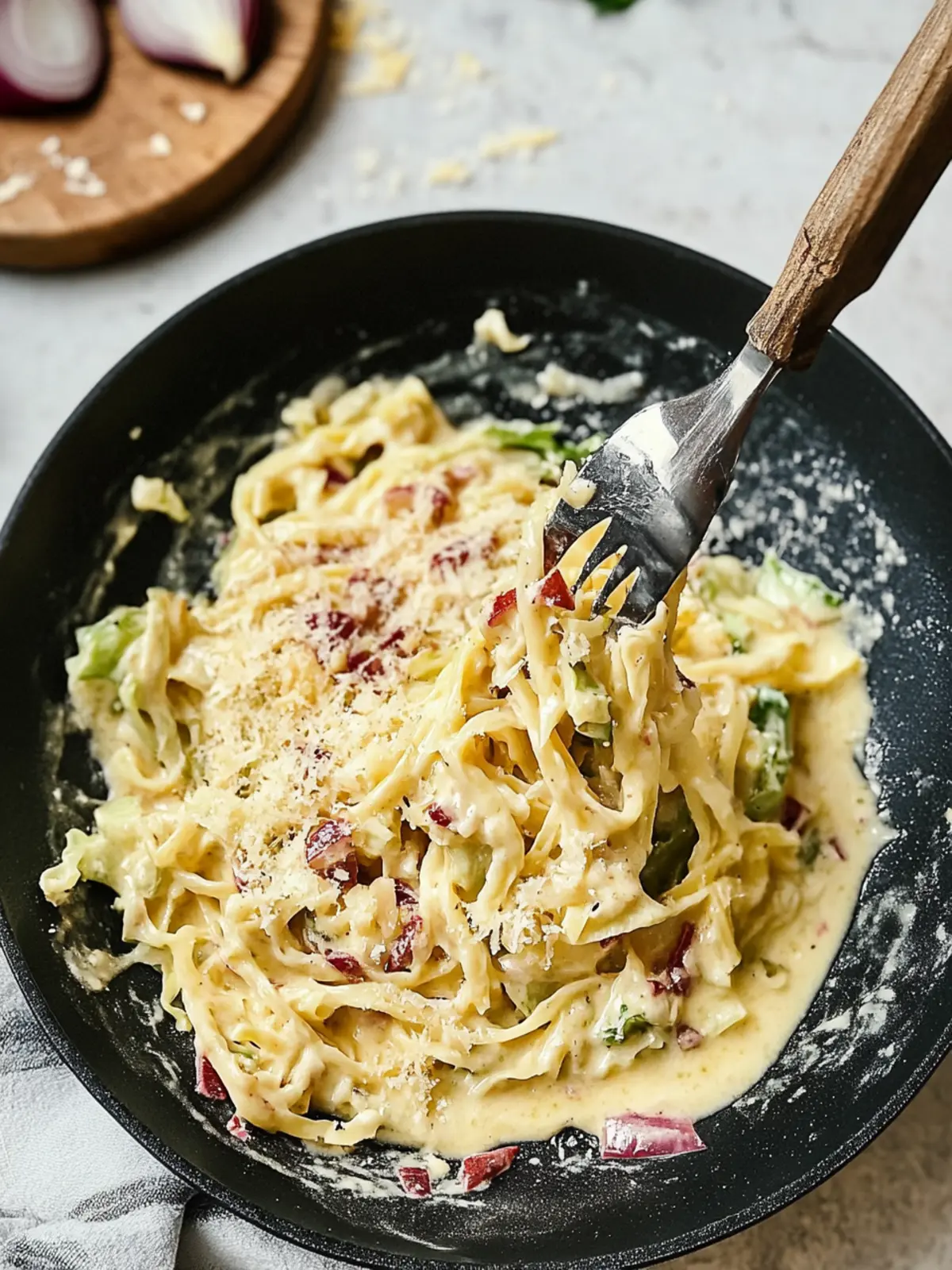 Ultimate Cabbage Carbonara: Creamy Deliciousness in 20 Minutes