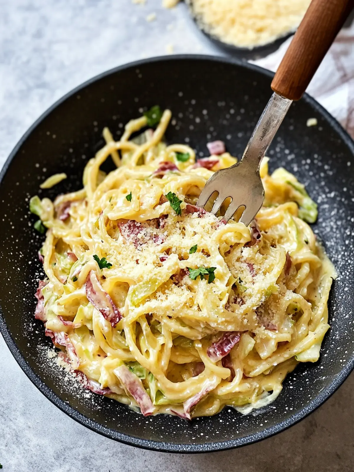 Ultimate Cabbage Carbonara: Creamy Deliciousness in 20 Minutes